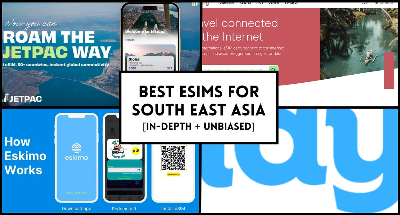 6 BEST eSims for South East Asia (2024)